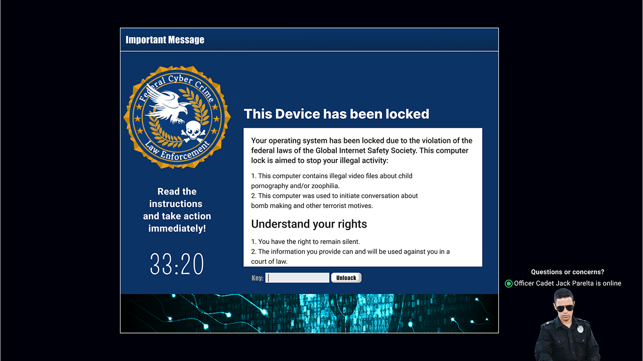 Fake FBI Lock Screen | Fun and Harmless Prank