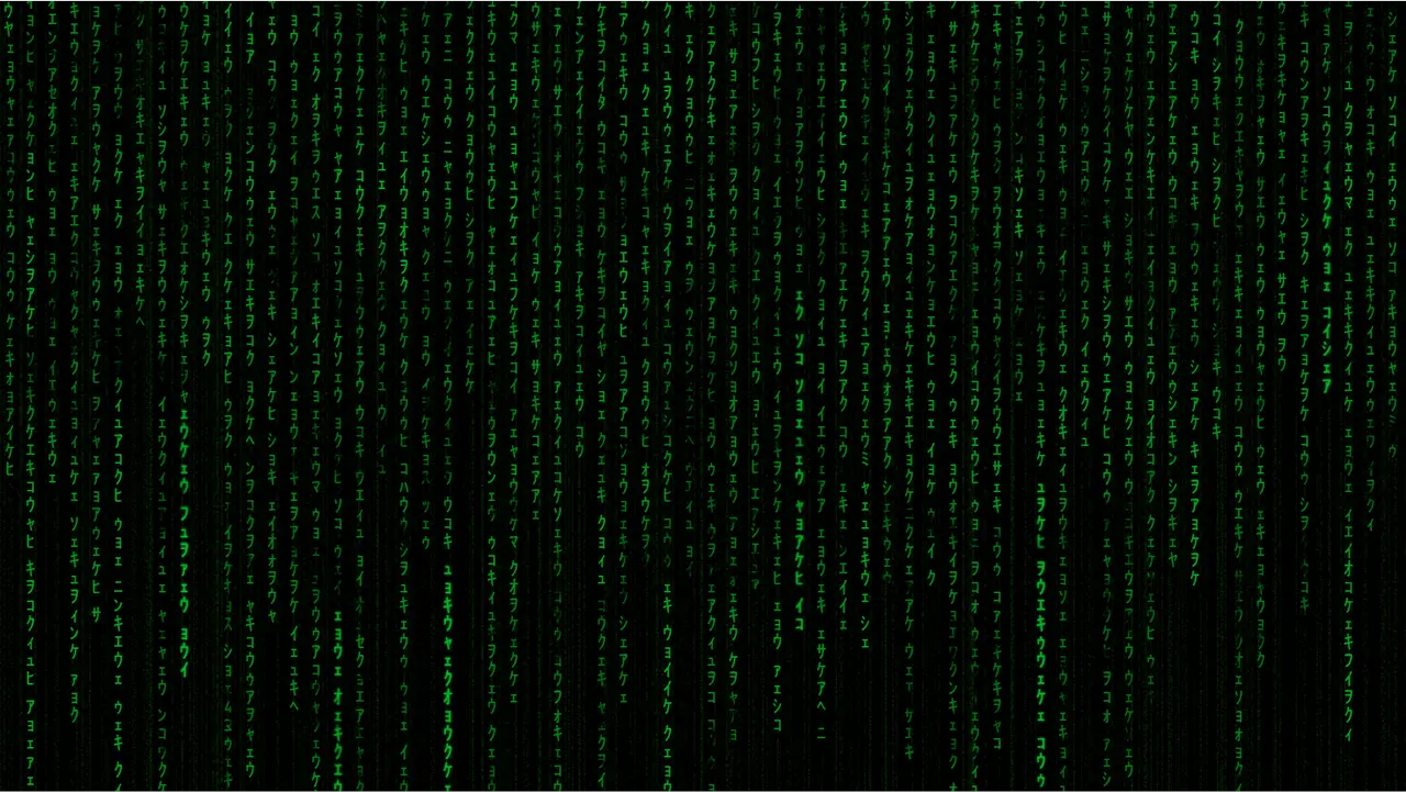 Matrix Rain Screensaver | A Techy Digital Animation